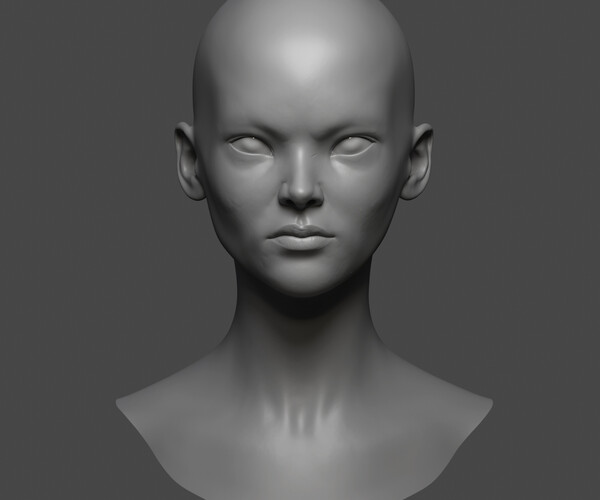 ArtStation - Female Head | Resources