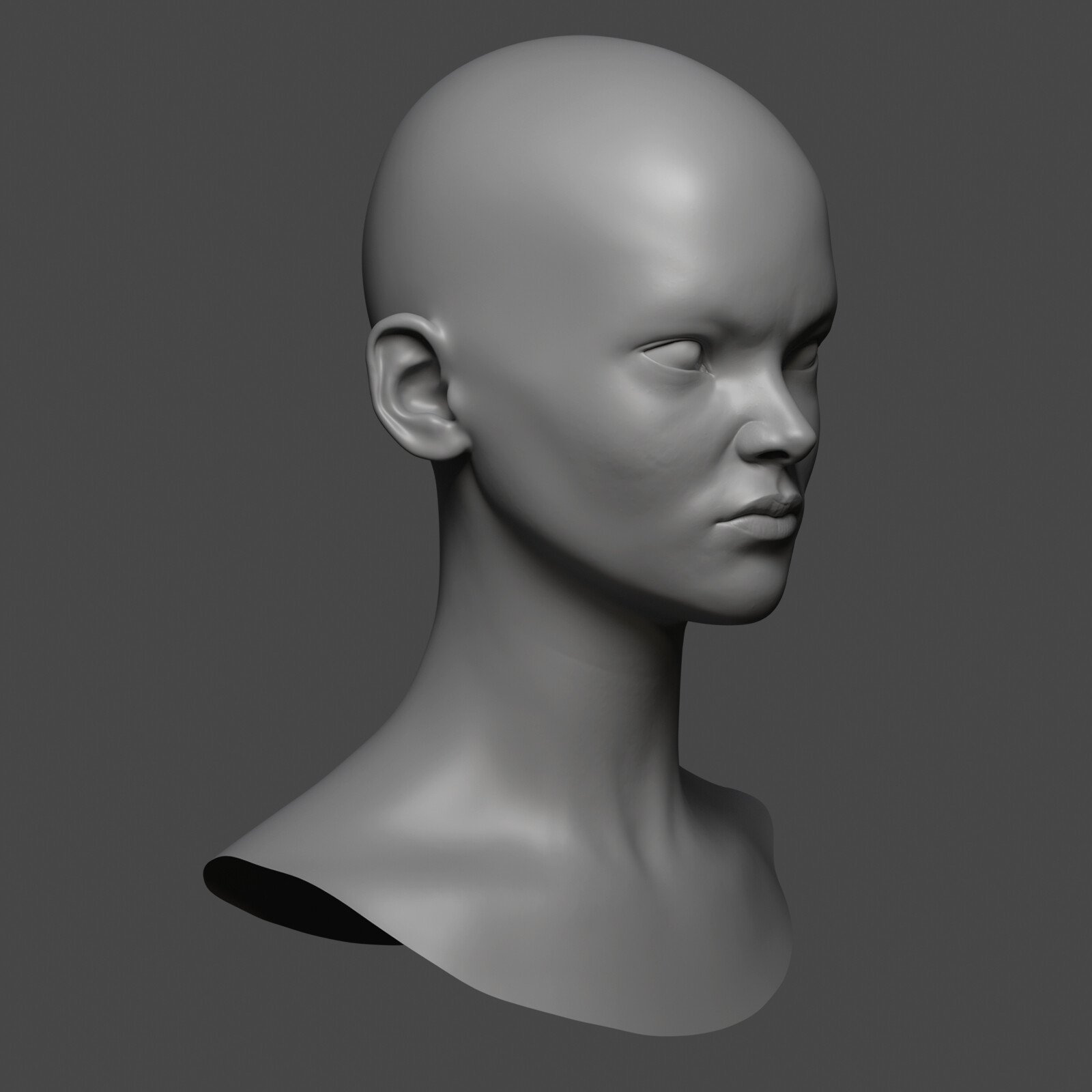 ArtStation - Female Head | Resources