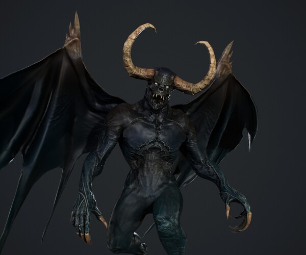 ArtStation - Demon | Game Assets