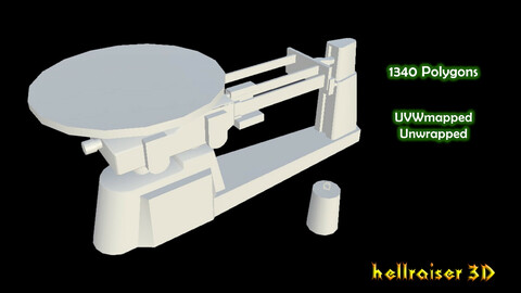 ArtStation - Balance Scale | Game Assets