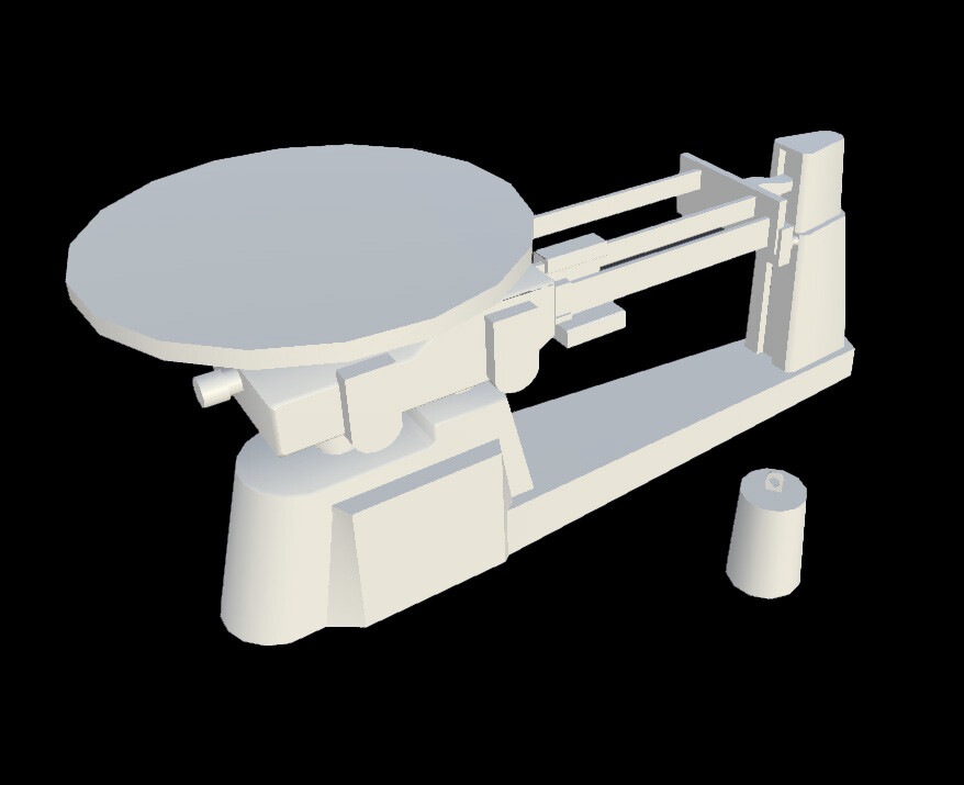 ArtStation - Balance Scale | Game Assets