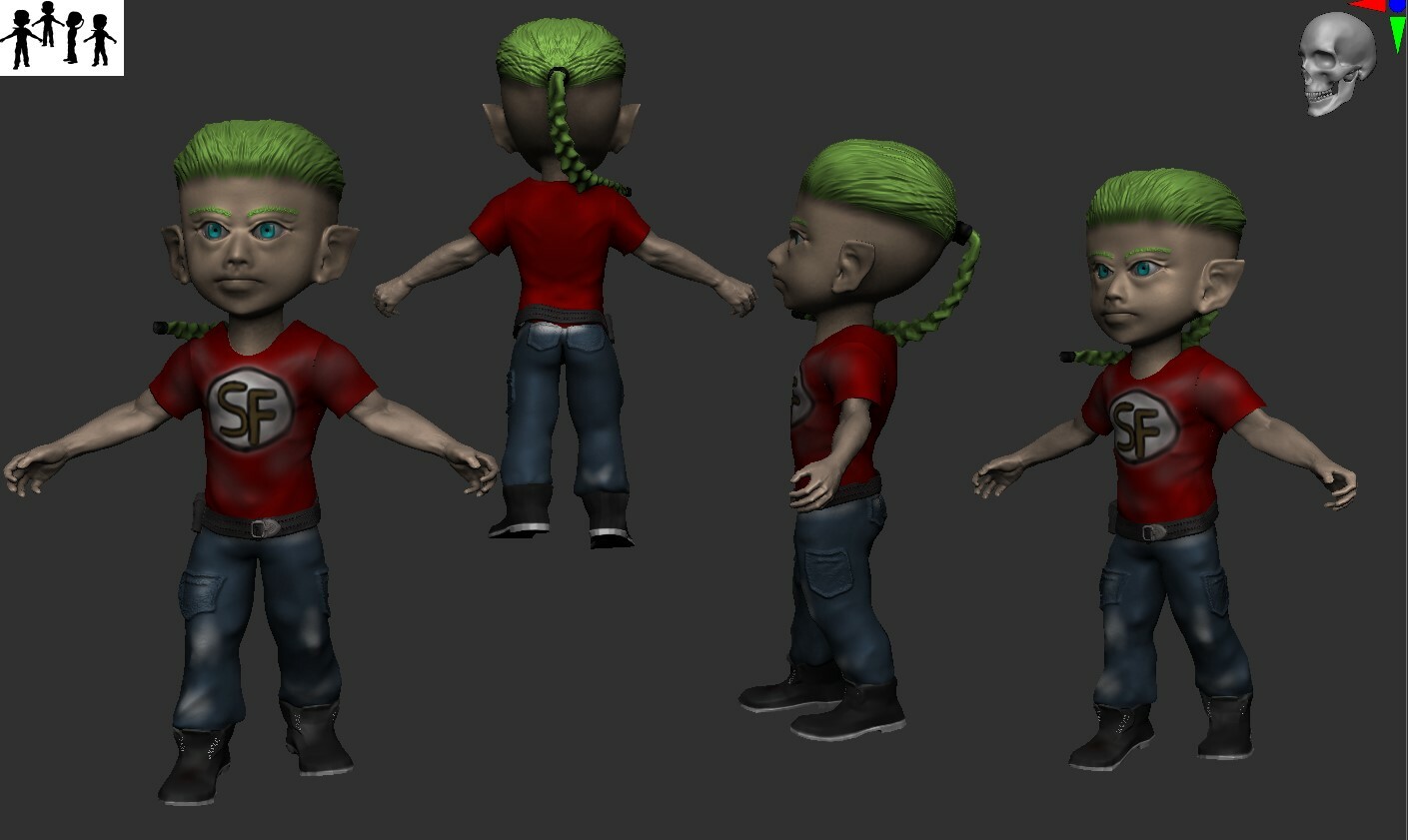 ArtStation - elf boy | Resources