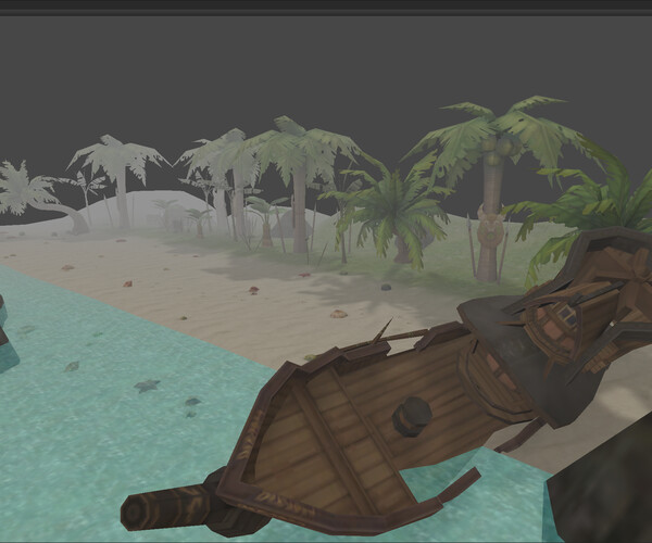 ArtStation - Casual Tiny Environment - Beach stage | Game Assets