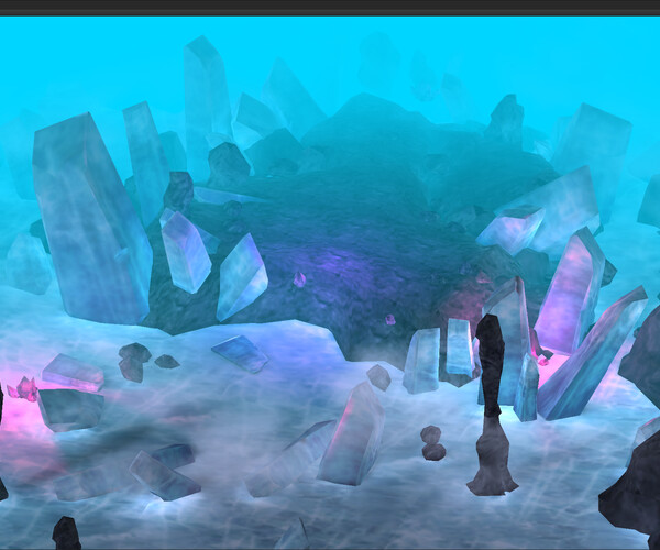 ArtStation - Casual Tiny Environment - Frozen Set | Game Assets