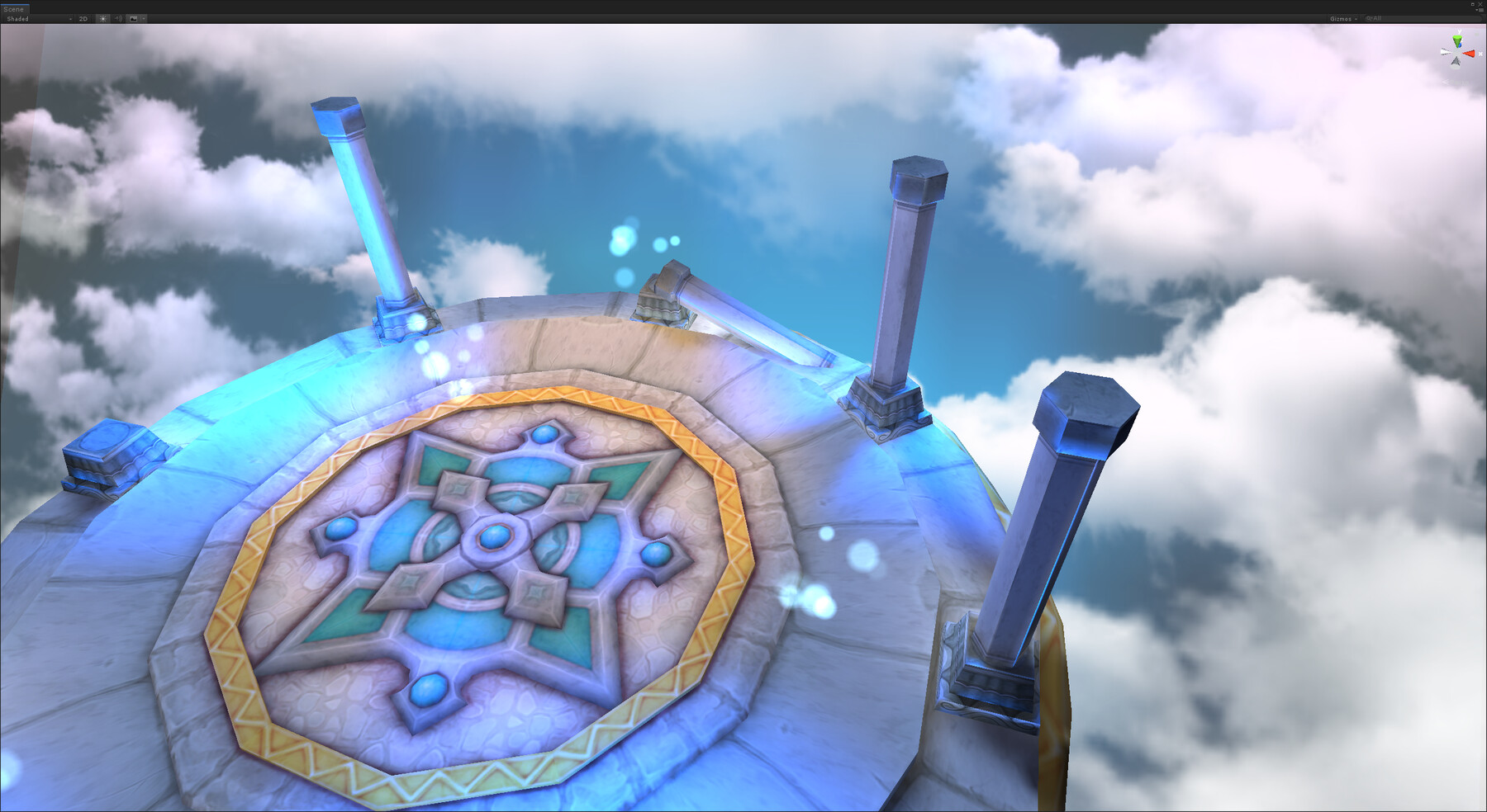 ArtStation - Casual Tiny Environment - Sky Temple | Game Assets