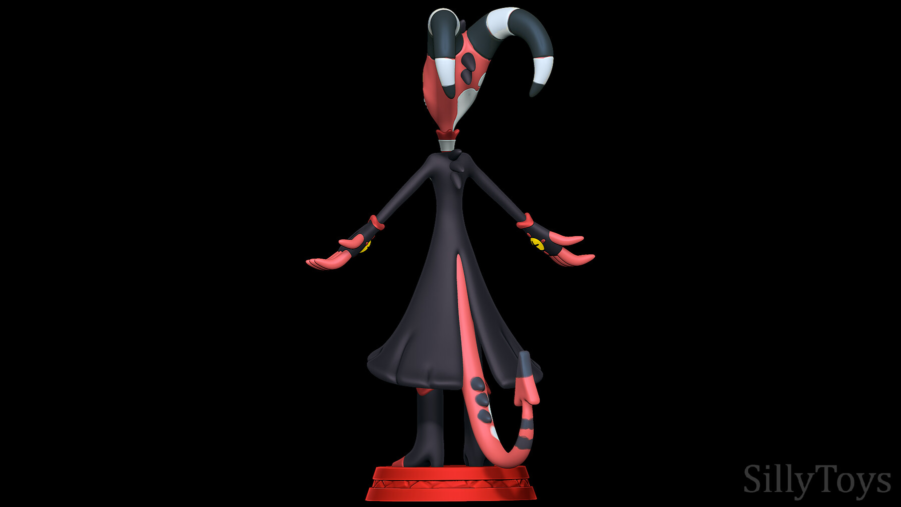 Artstation Blitzo Helluva Boss 3d Print Model Resources