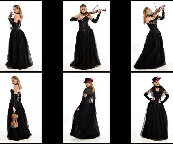 ArtStation - x130 Gothic Portraits - Pose Reference Pack | Resources