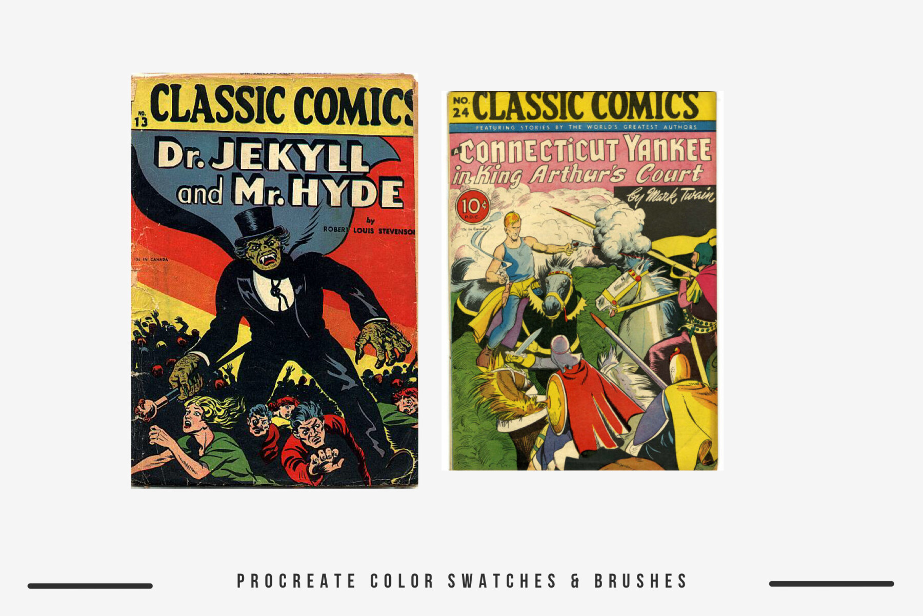 ArtStation - The Classic Comics Procreate Brushes | Brushes