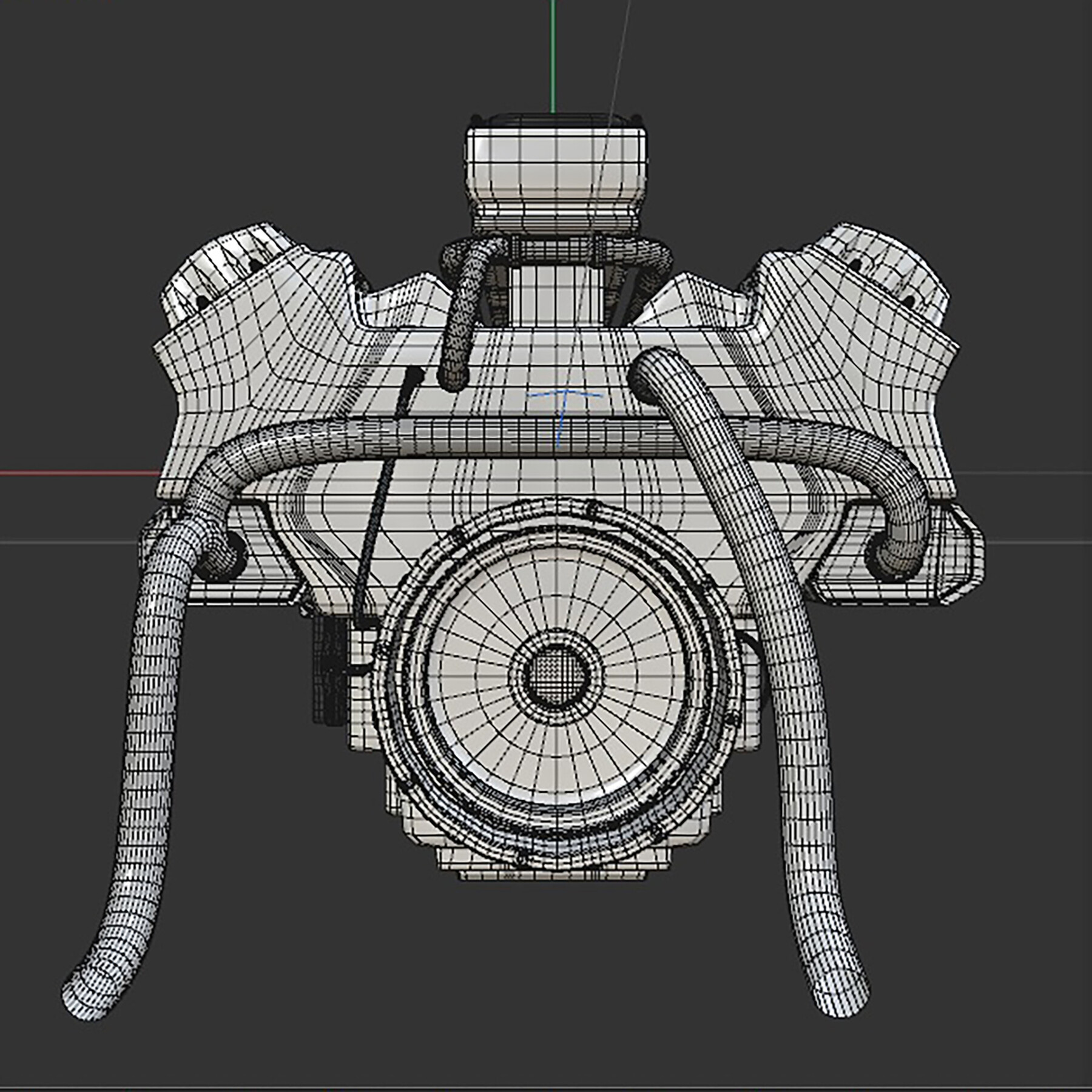 ArtStation - 8 cylinder car engine | Game Assets