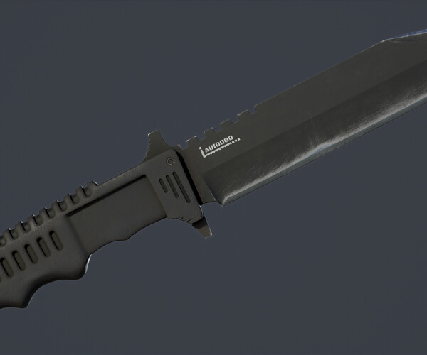 ArtStation - Combat Knife Kit 10 Fully Completed Gameready Knifes VR ...