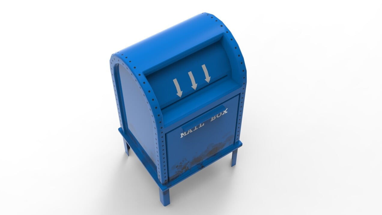 ArtStation - Game Ready MailBox PBR | Game Assets
