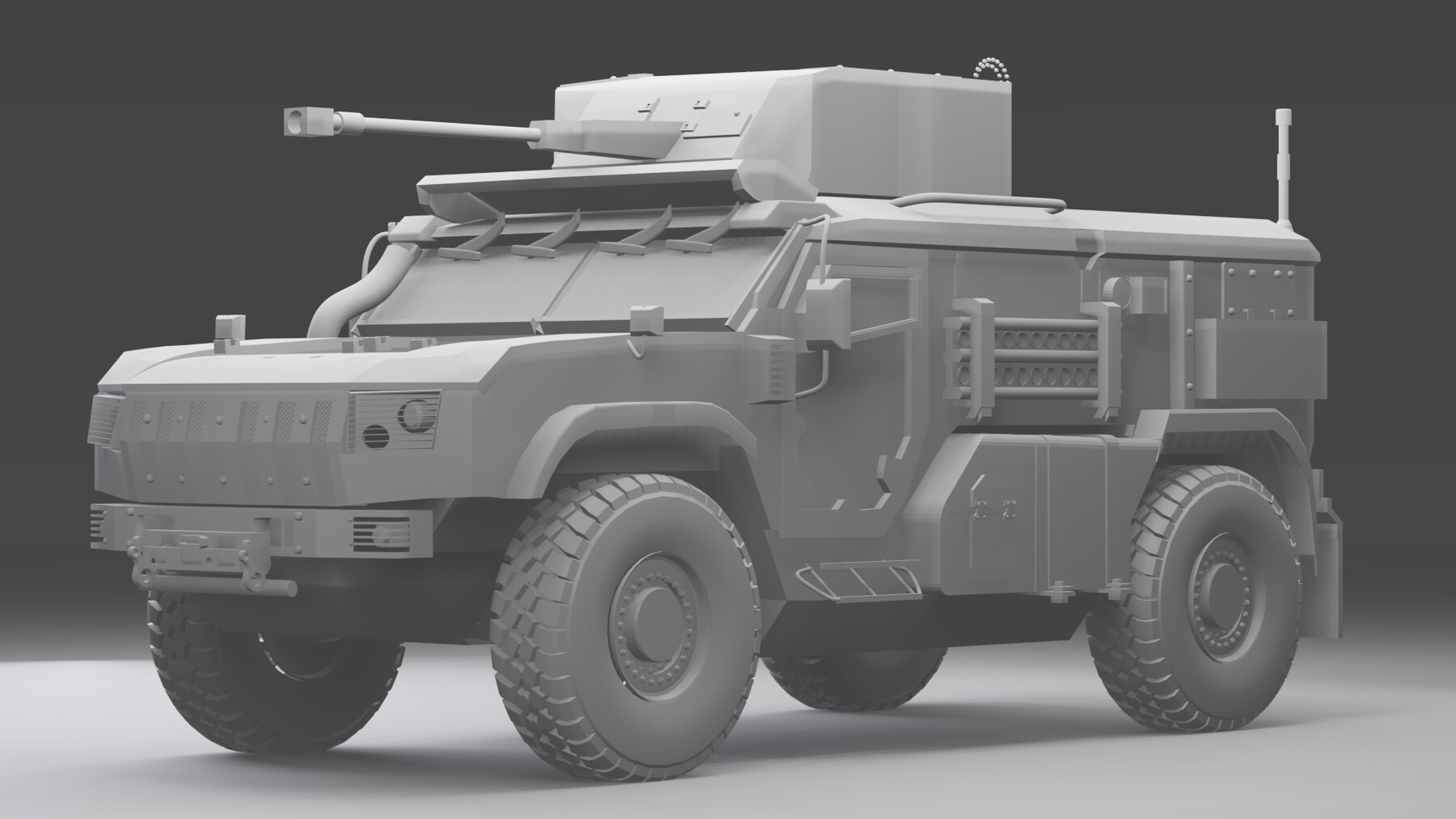 ArtStation - Armored Vehicle Model | Game Assets