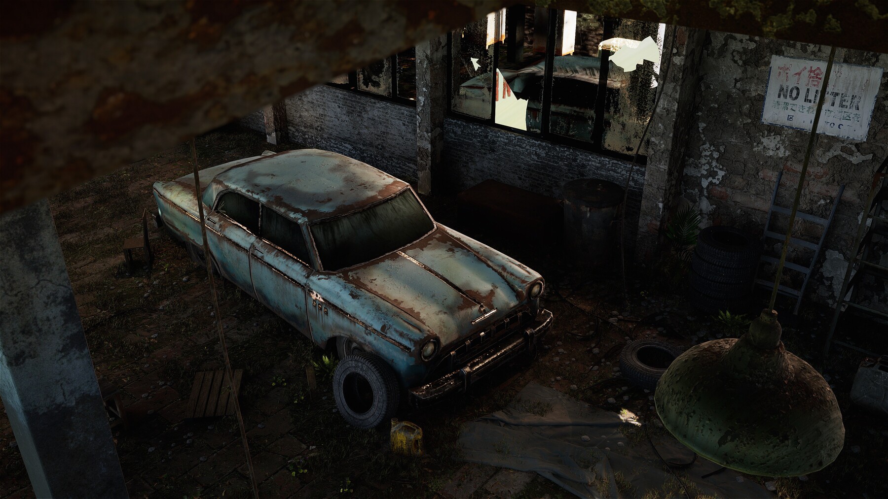 ArtStation - Garage (Unreal Engine 05 environment) | Game Assets