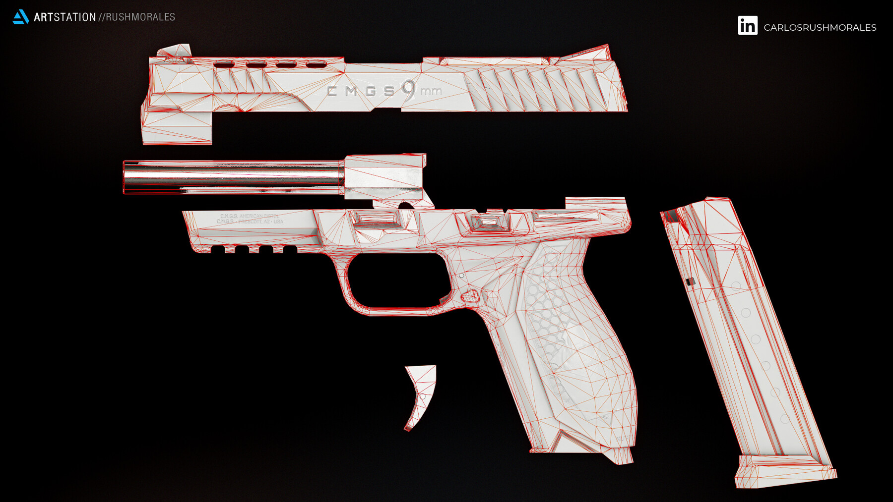 ArtStation - AAA Handgun Pack | Game Assets