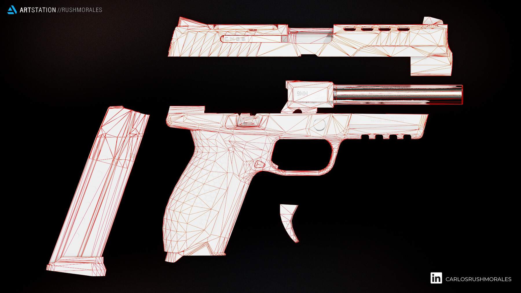 ArtStation - AAA Handgun Pack | Game Assets