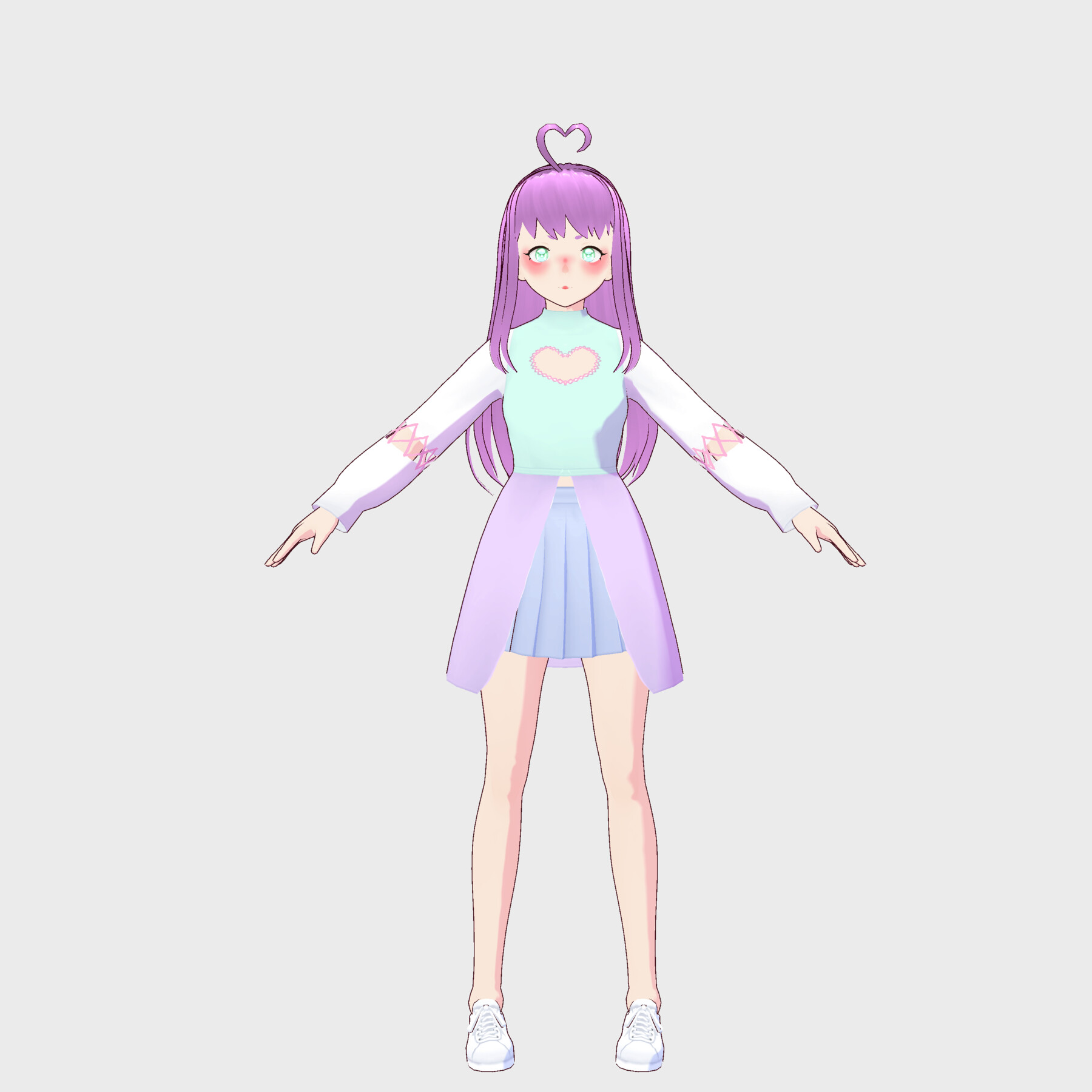 ArtStation - Vtuber Model #1 | Game Assets