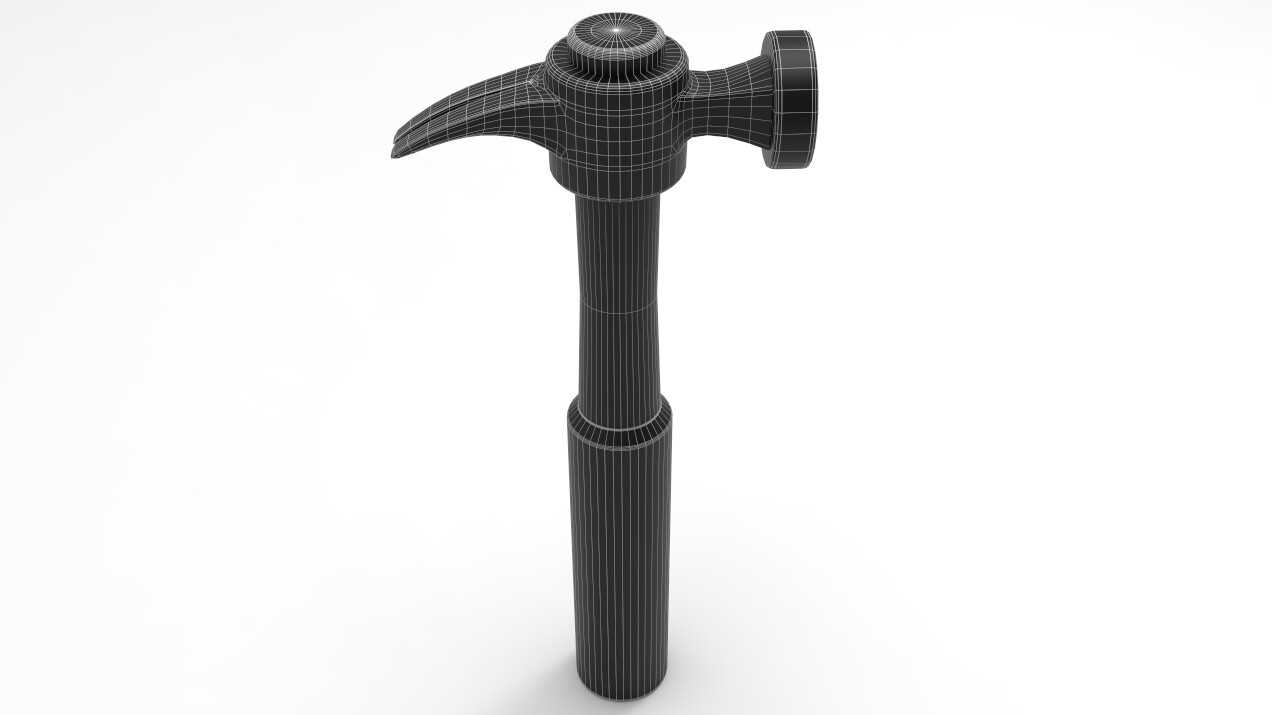 ArtStation - Hammer LowPoly PBR Model Low-poly 3D model | Game Assets