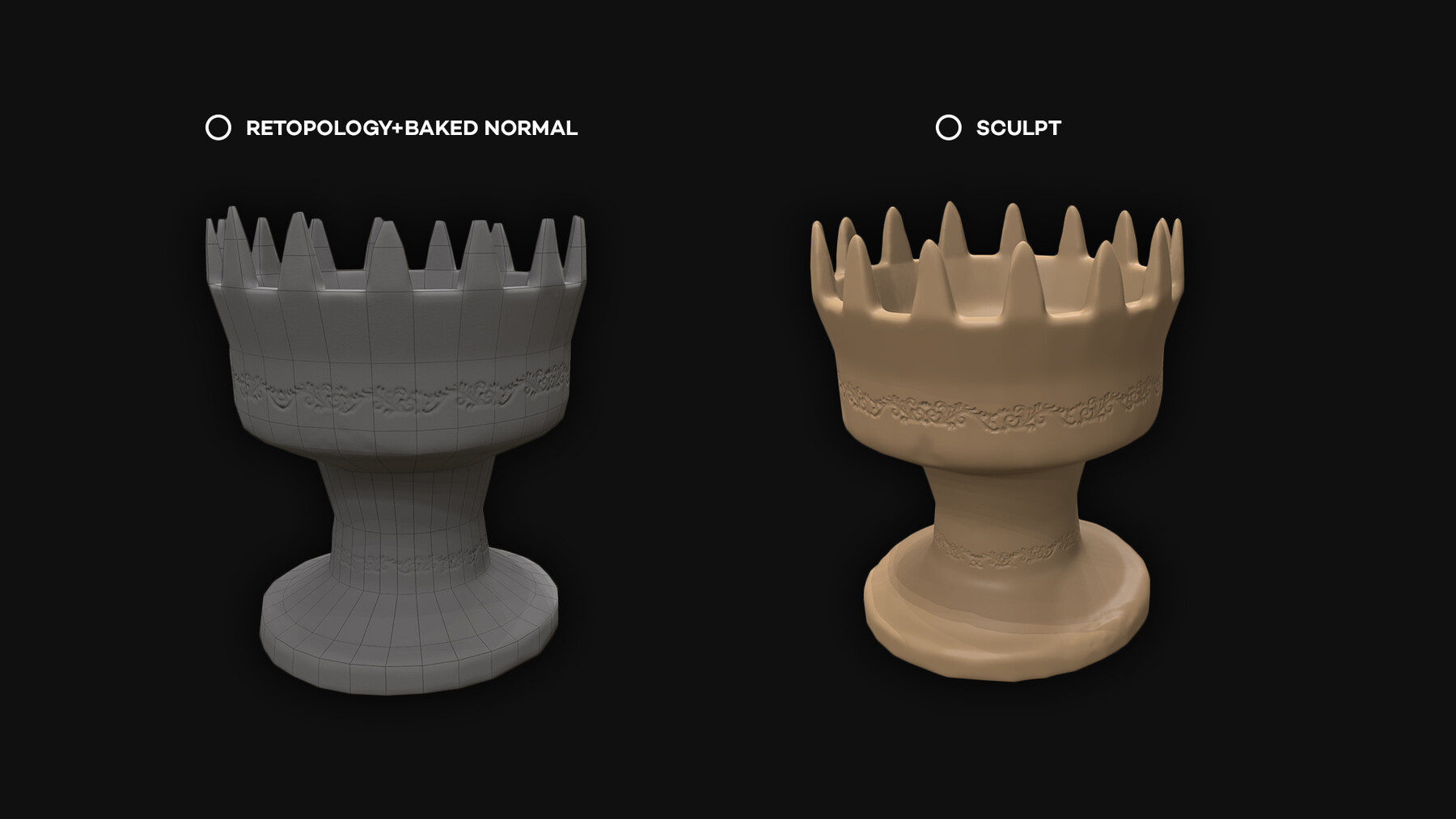 ArtStation - Simple Game-Ready Brazier | Game Assets