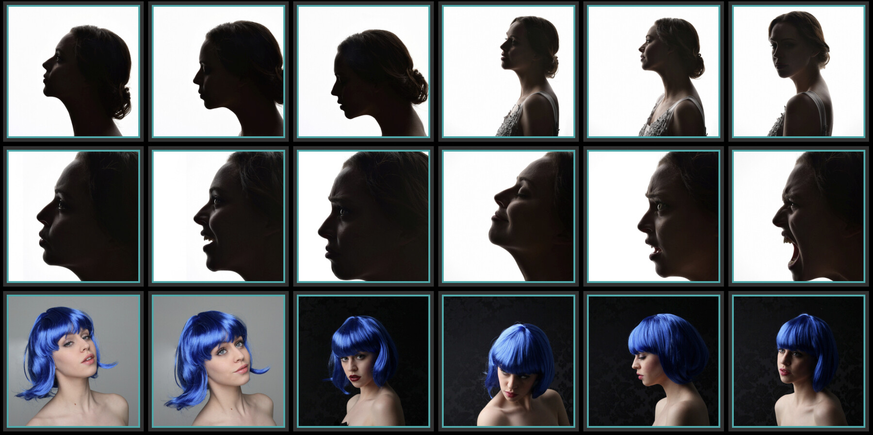 ArtStation - x200 facial expressions - reference pack 3 | Resources