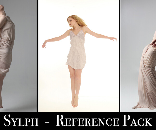 ArtStation - x125 Sylph - Pose Reference Pack | Resources