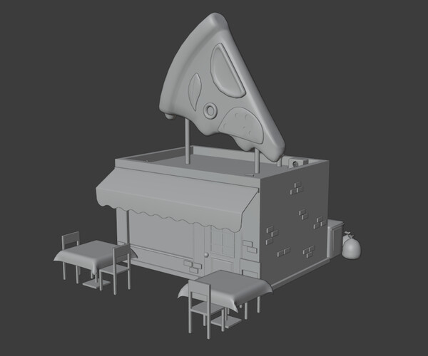 ArtStation - Pizzeria | Game Assets