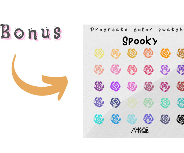 ArtStation - Halloween postage stamps brushes | ProcreateiBox | Brushes