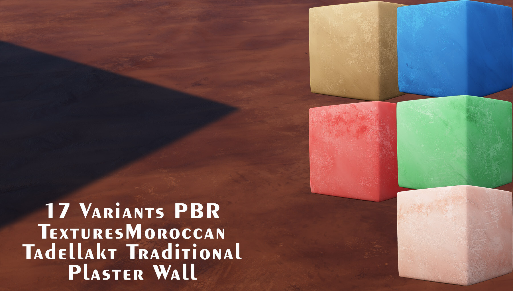 ArtStation - 17 Variants PBR Textures of Rough Tadellakt Moroccan ...