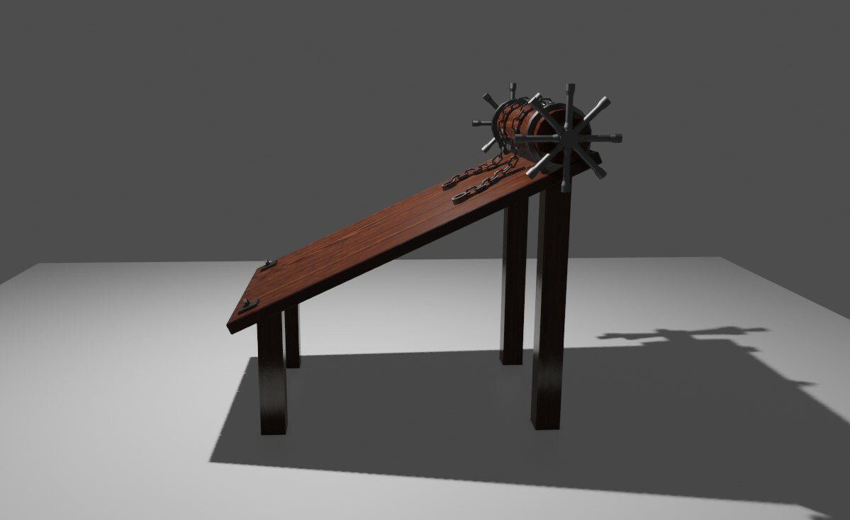 ArtStation - Torture Machine Medieval - Stretch - Maquina de Tortura ...