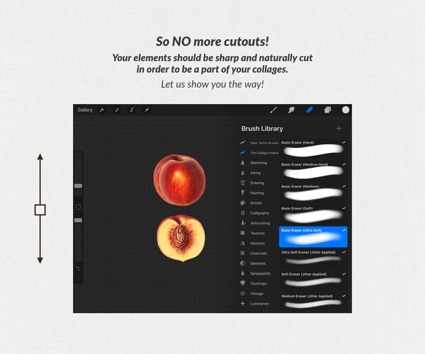 ArtStation - The Collage Erasers Procreate Kit (Ideal for Collage ...