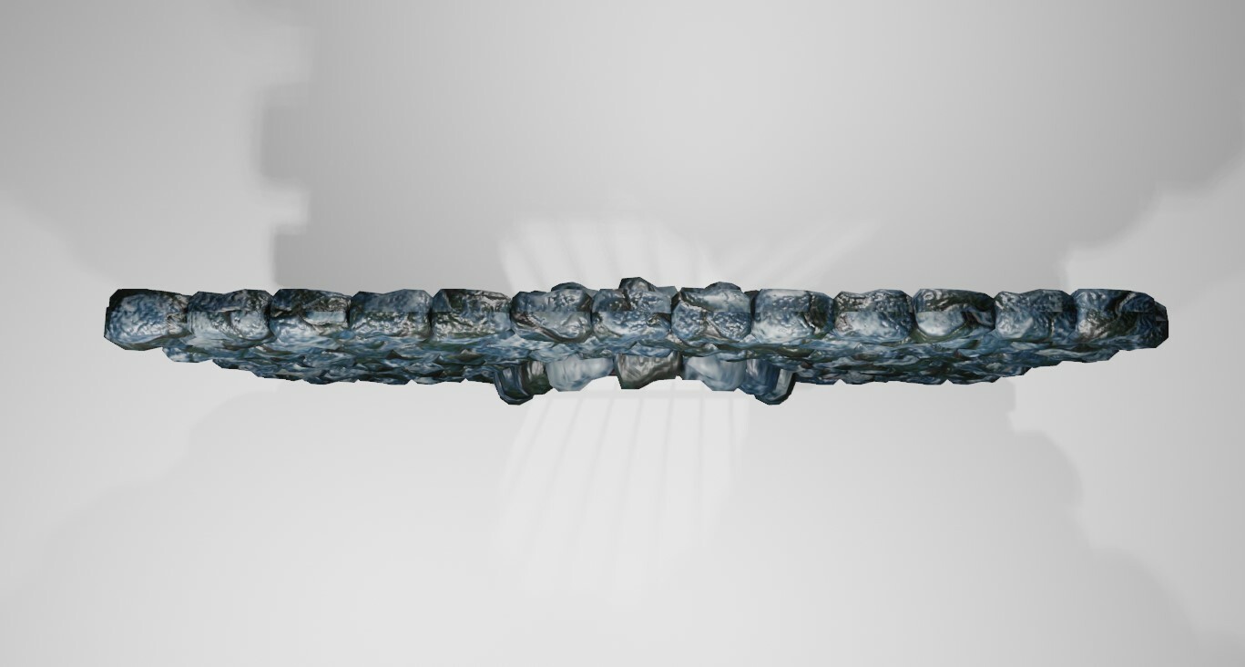 ArtStation - Dungeon Cell - Wall - Calabouco Low-poly 3D model | Game ...