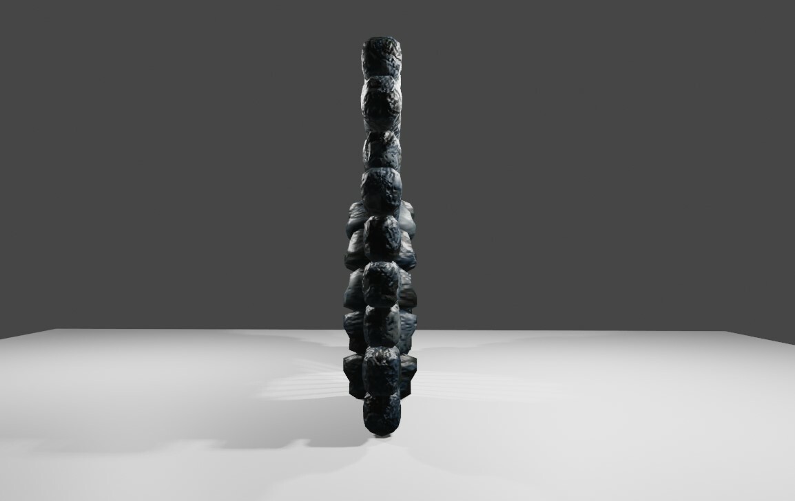 ArtStation - Dungeon Cell - Wall - Calabouco Low-poly 3D model | Game ...