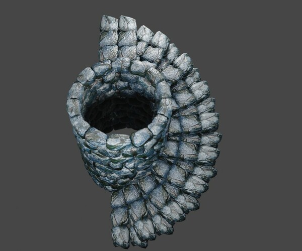 ArtStation - Rock Ladder Medieval - Dungeon - Escada Low-poly 3D model ...