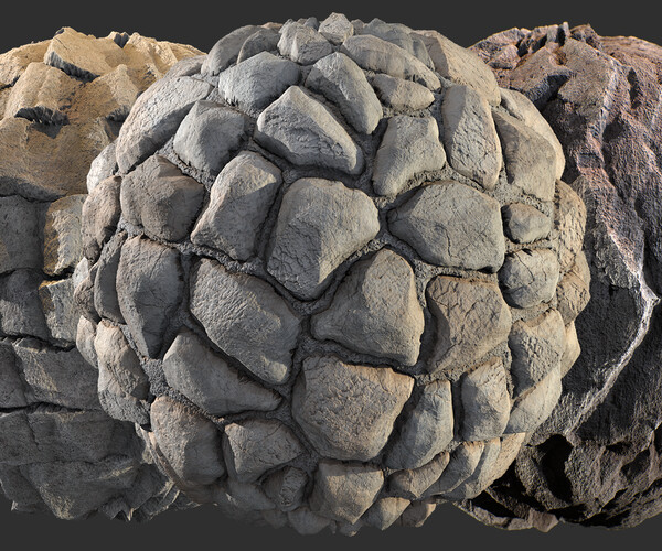 ArtStation - 10 High Quality Rock Material | Game Assets