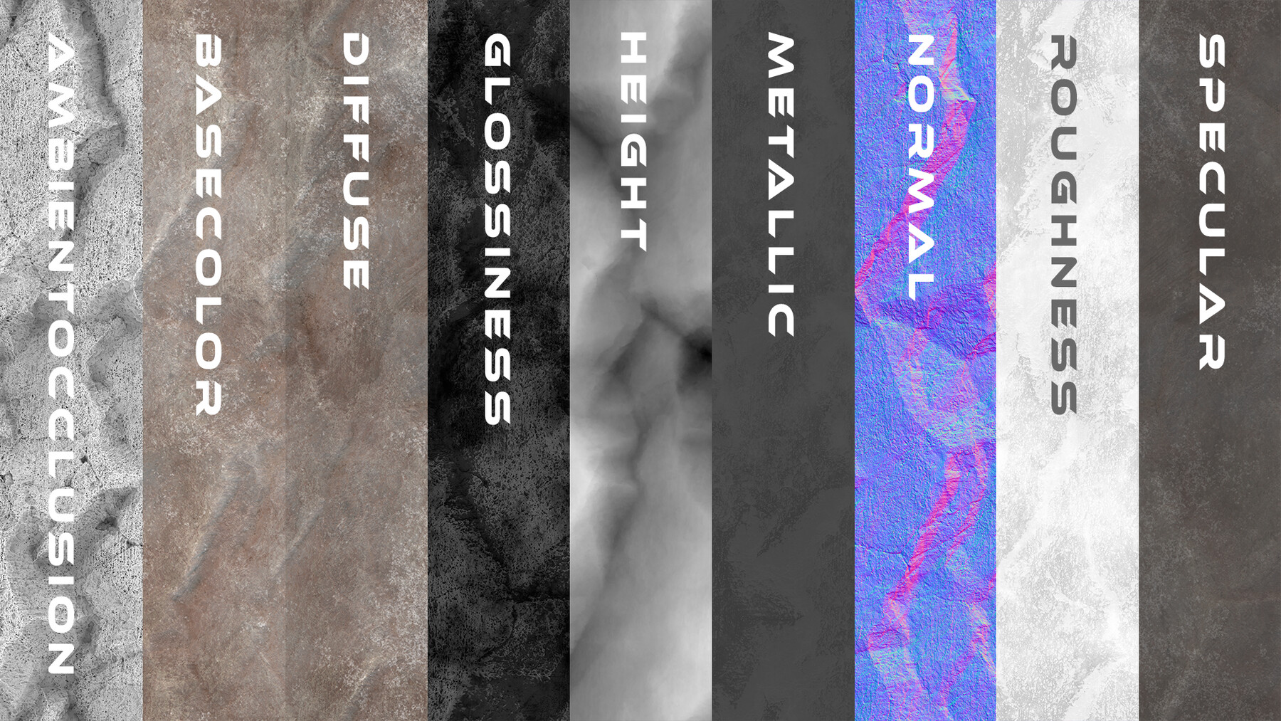 ArtStation - 10 High Quality Rock Material | Game Assets