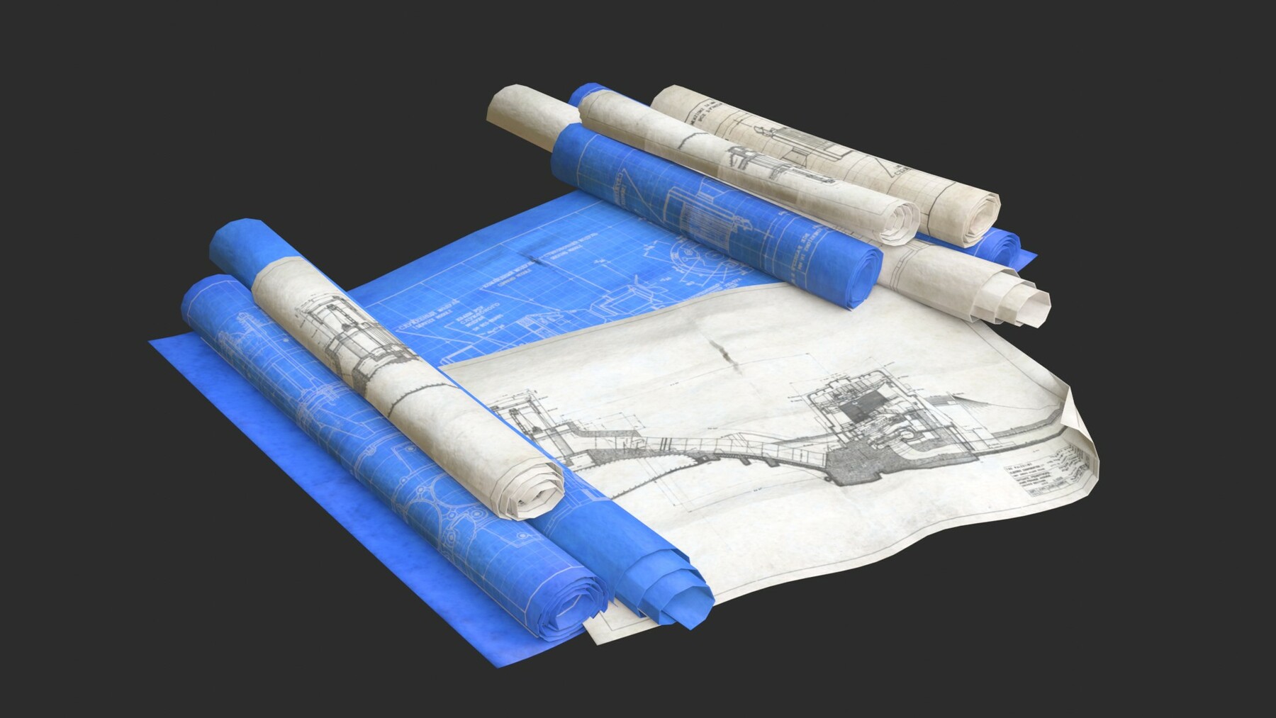 ArtStation - Technical Blueprints | Game Assets