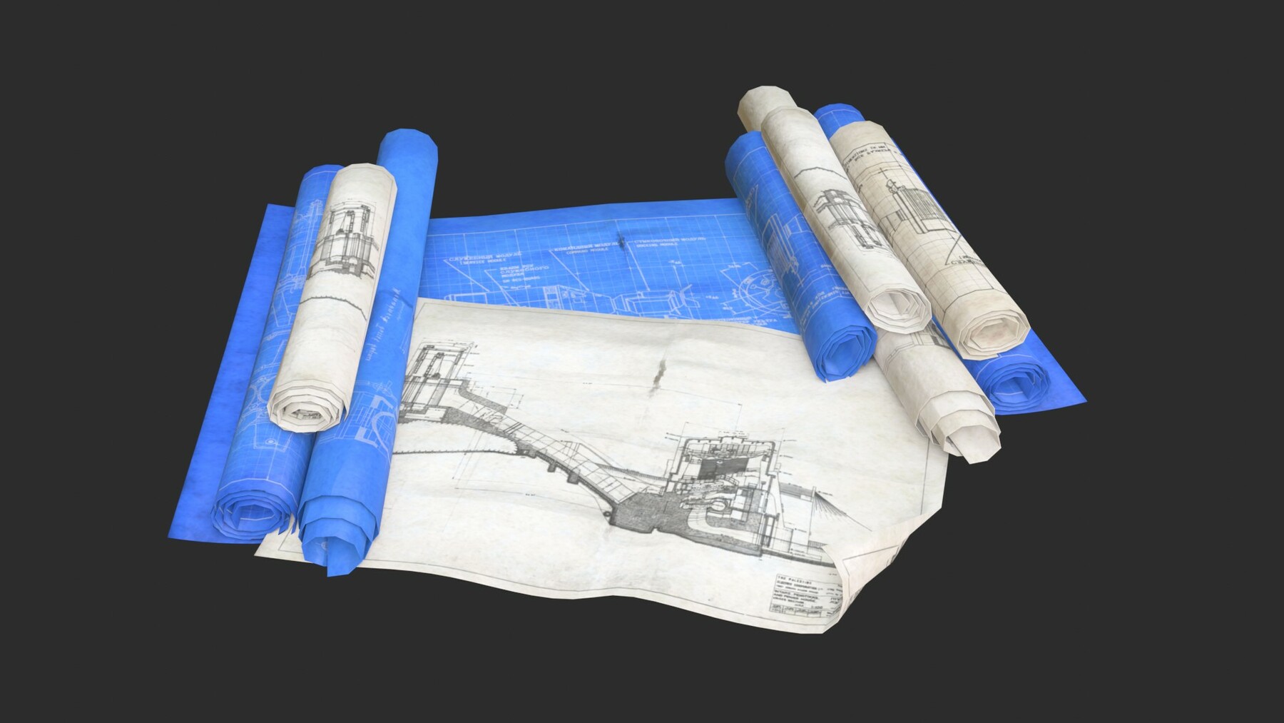 ArtStation - Technical Blueprints | Game Assets
