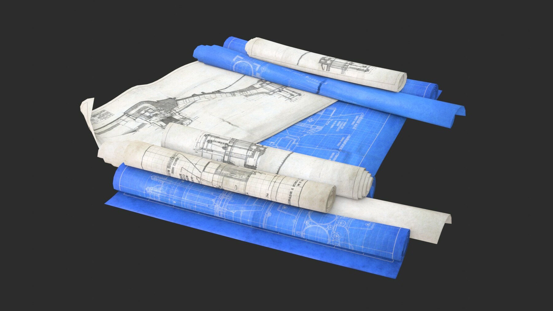 ArtStation - Technical Blueprints | Game Assets