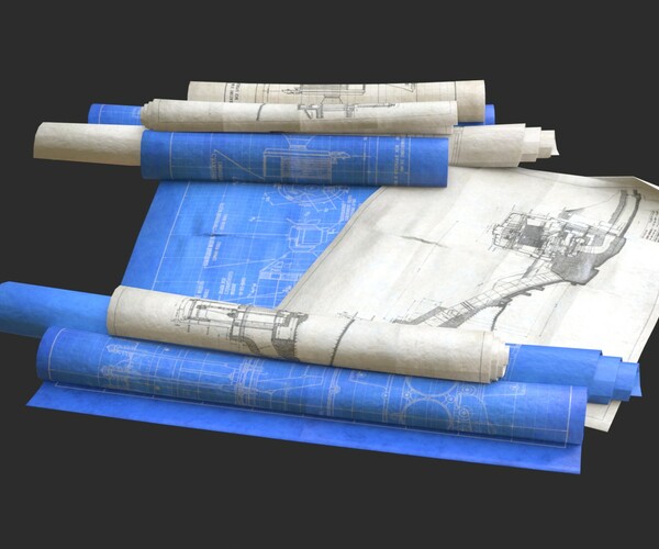 ArtStation - Technical Blueprints | Game Assets