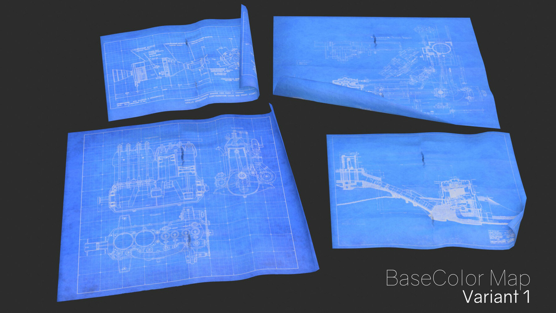ArtStation - Technical Blueprints | Game Assets