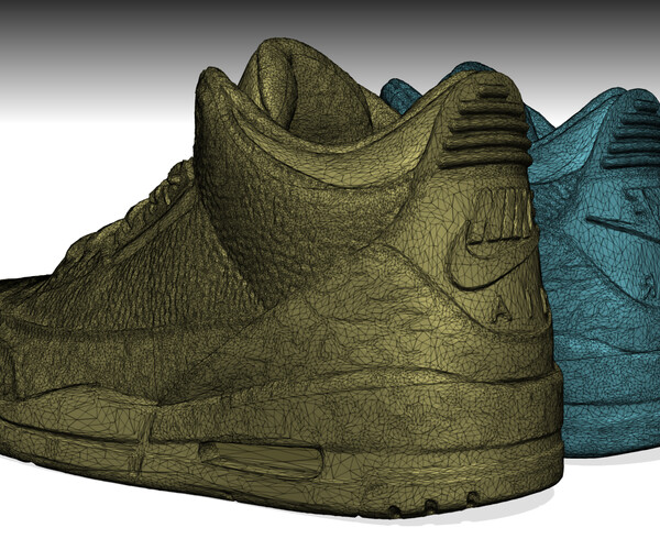 ArtStation - NIKE AIR JORDAN 3 SHOES RETRO high-poly | Game Assets