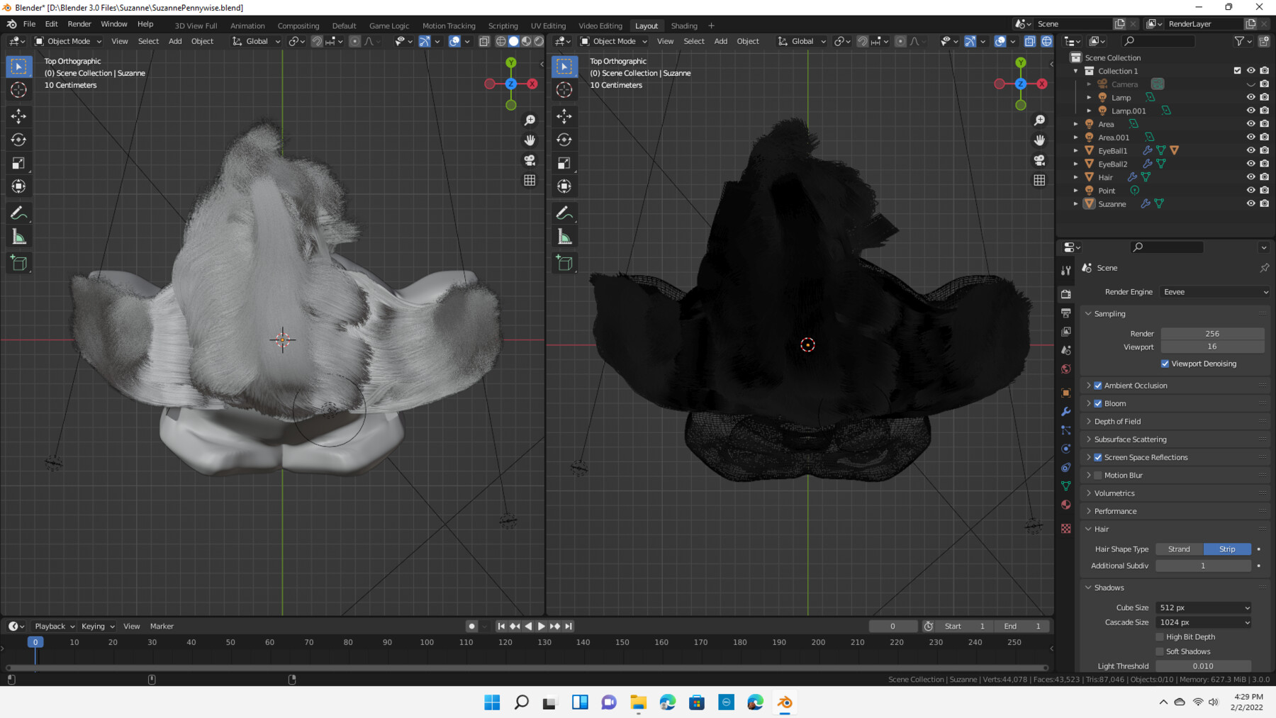 ArtStation - Blender Suzanne Pennywise Clown | Resources