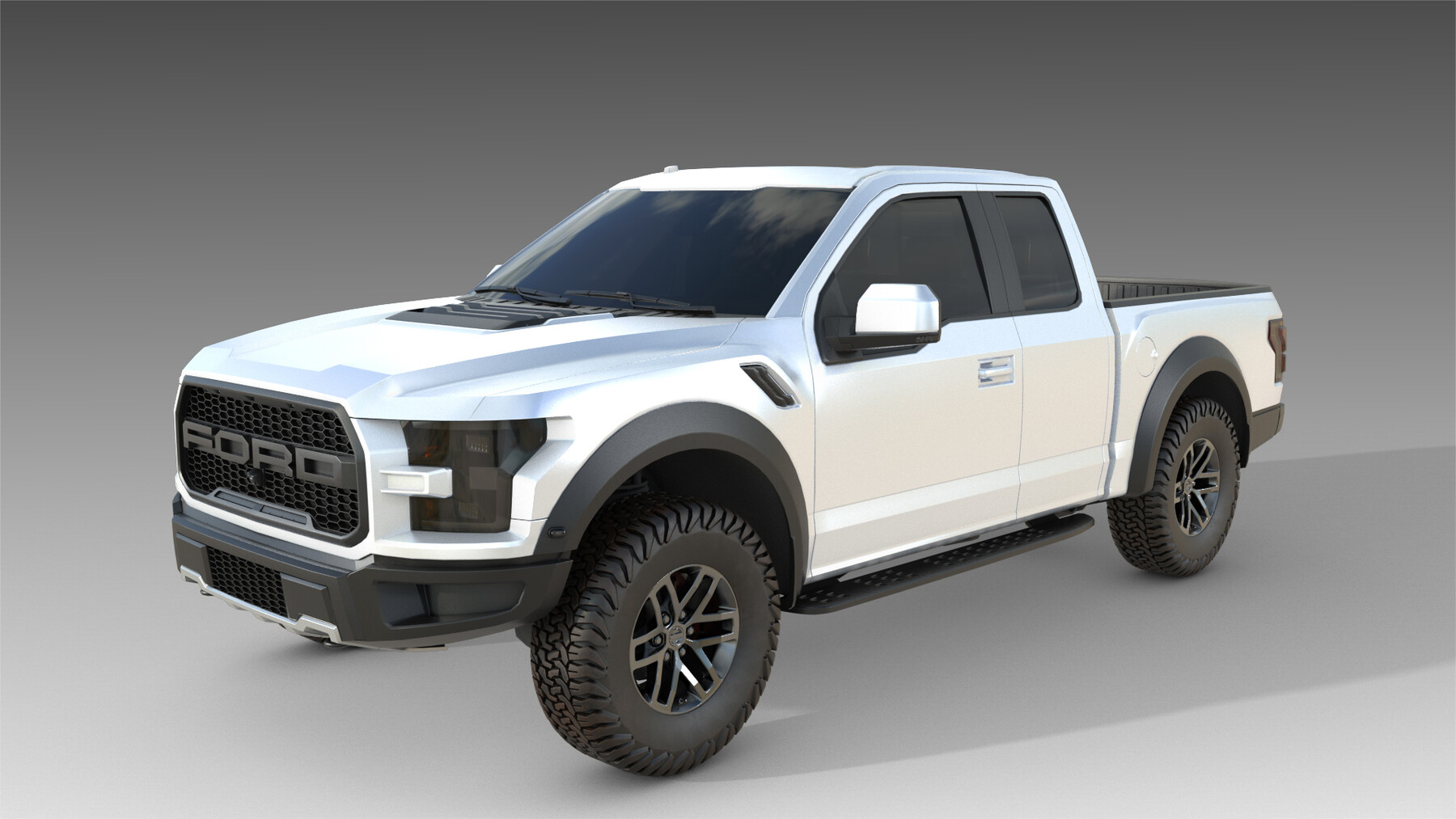 ArtStation - Ford F150 Raptor 2017 | Resources