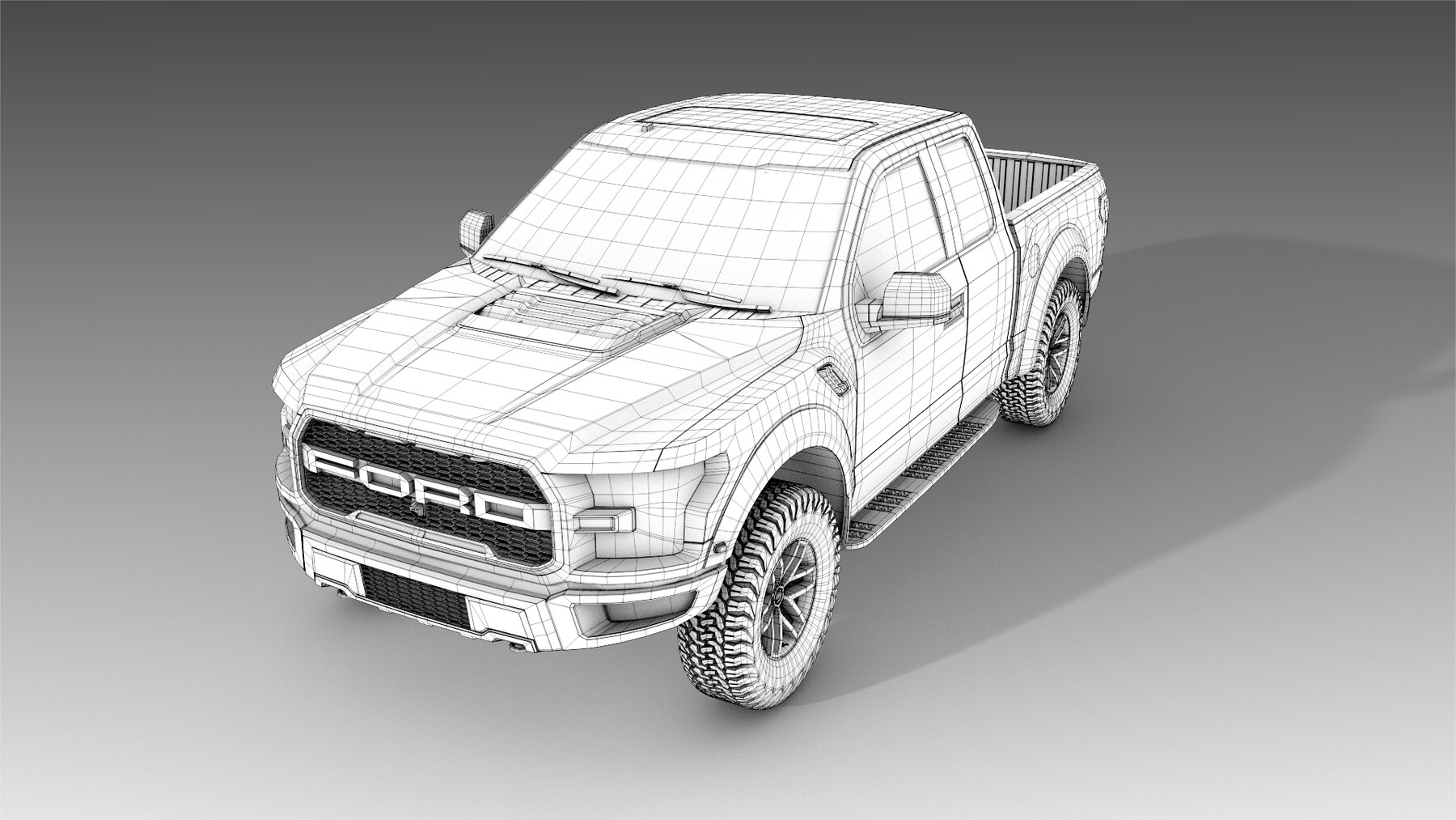 ArtStation - Ford F150 Raptor 2017 | Resources