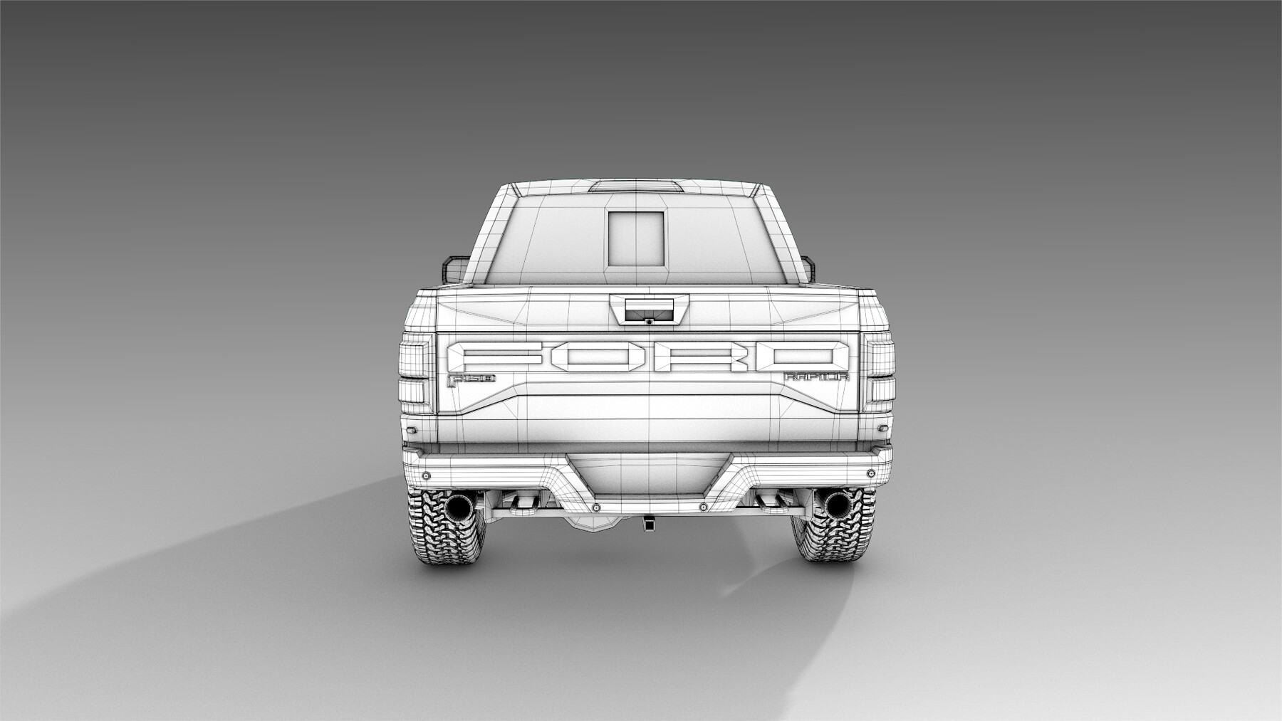 ArtStation - Ford F150 Raptor 2017 | Resources