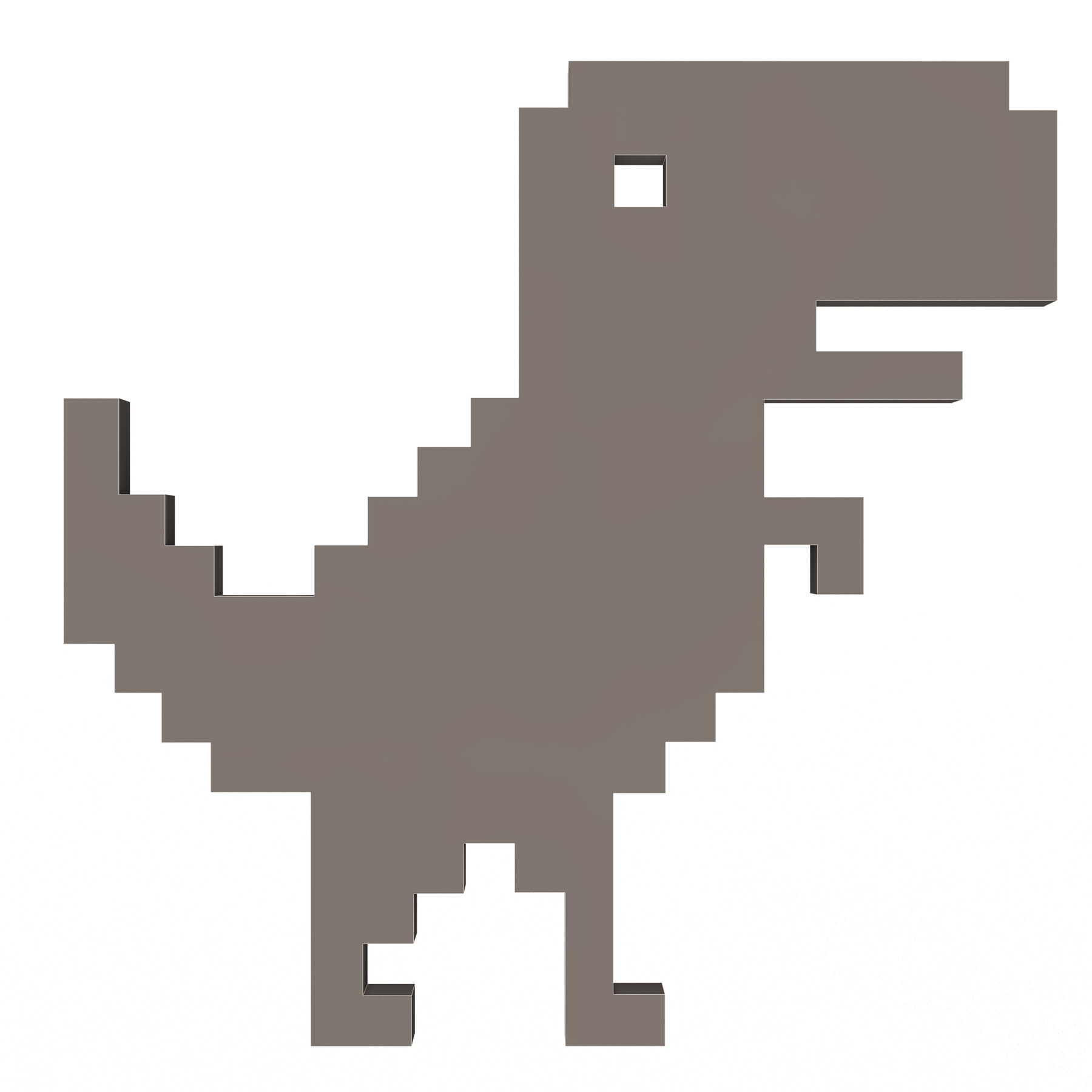 ArtStation - Google Dinosaur T-Rex | Resources