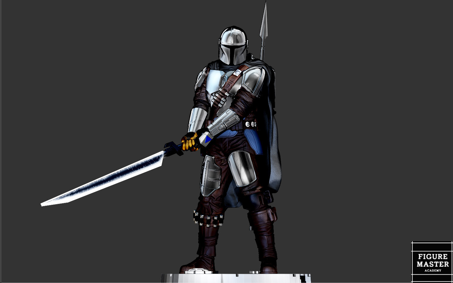 ArtStation - MANDALORIAN MANDO BOOK OF BOBA FETT DISNEY DARKSABER ...