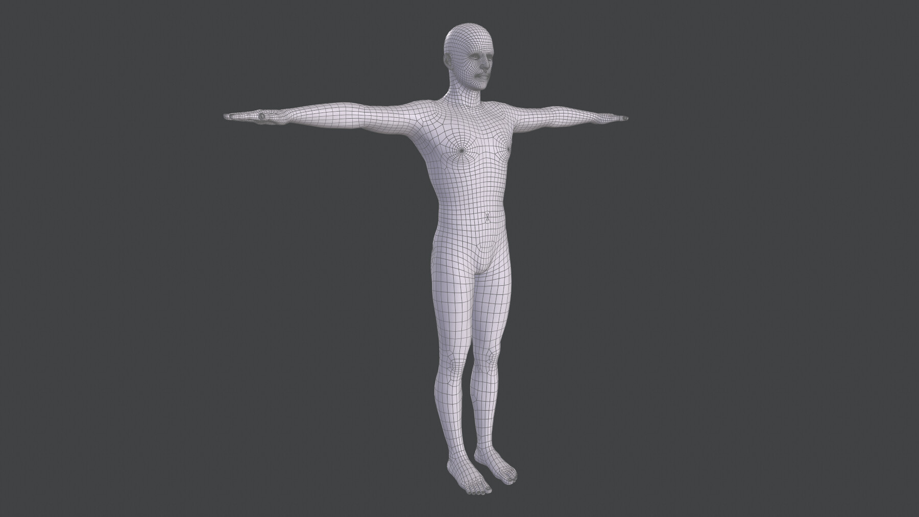 ArtStation - Male Base Mesh | Game Assets