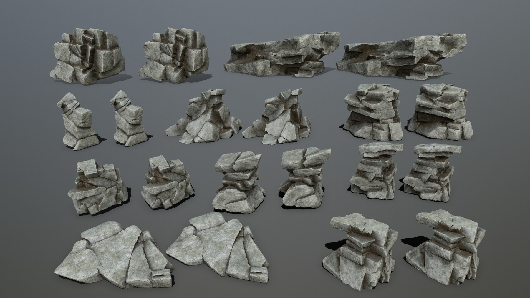 ArtStation - rocks | Game Assets