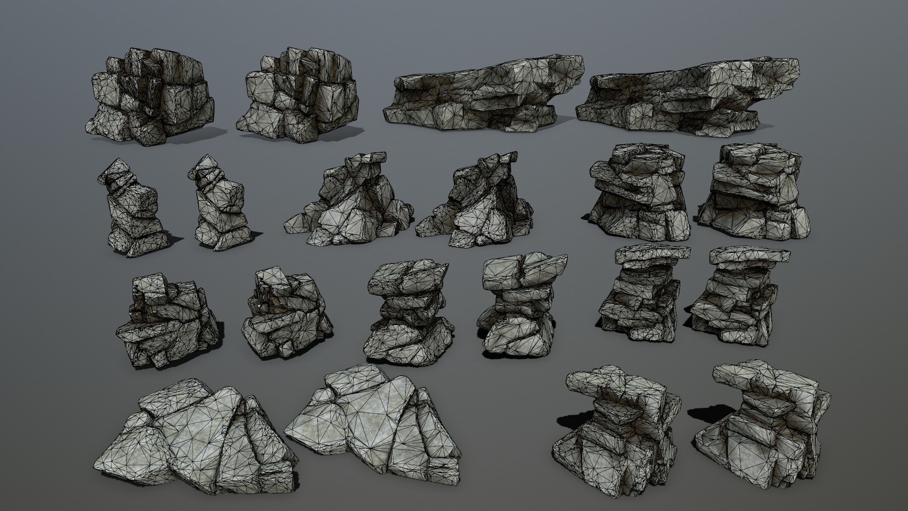 ArtStation - rocks | Game Assets