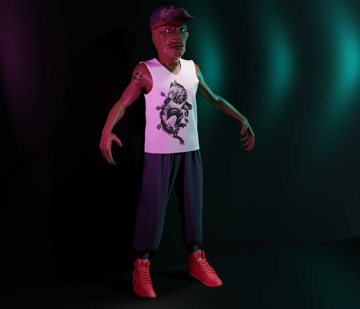 ArtStation - BLACK men HIP-HOP | Game Assets